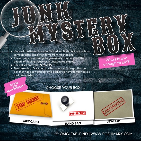 Accessories | Junk Mystery Box | Poshmark